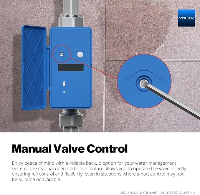 FlowSmart All-in-One Smart Water Meter and Automatic Shutoff for 1.5 ...