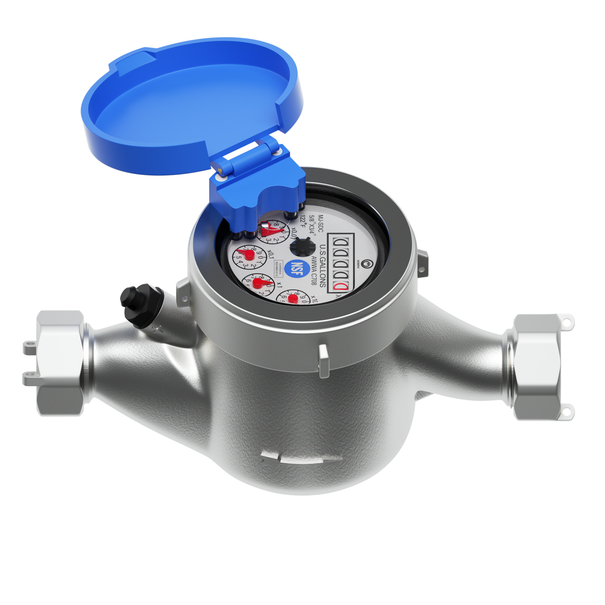 FlowSmart Meter: Water Flow Sensor, 1-1/2" Water Meter Kit – YoLink