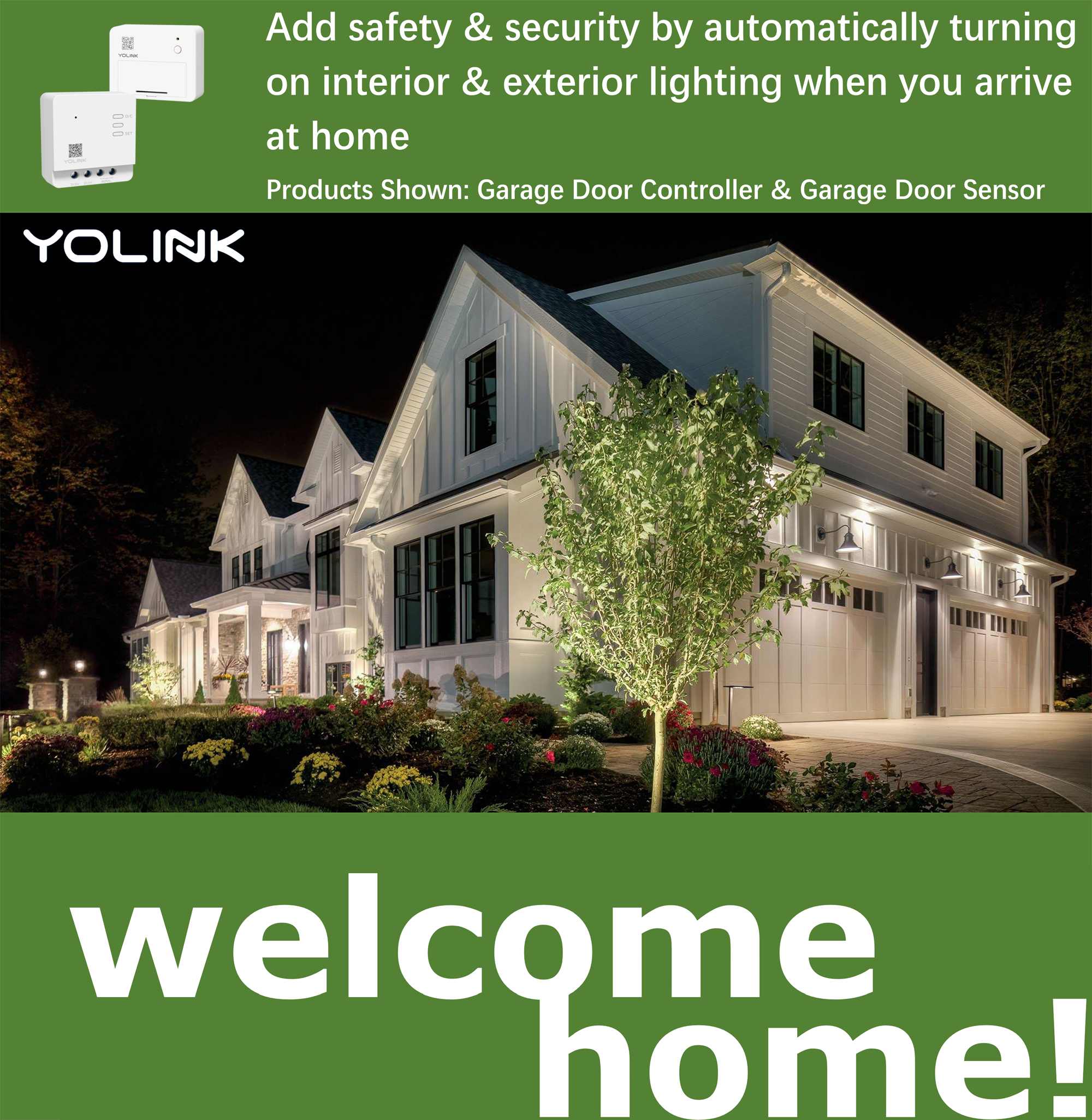 YoLink Finger Smart Garage Controller, Easy Wireless Smart Garage ...