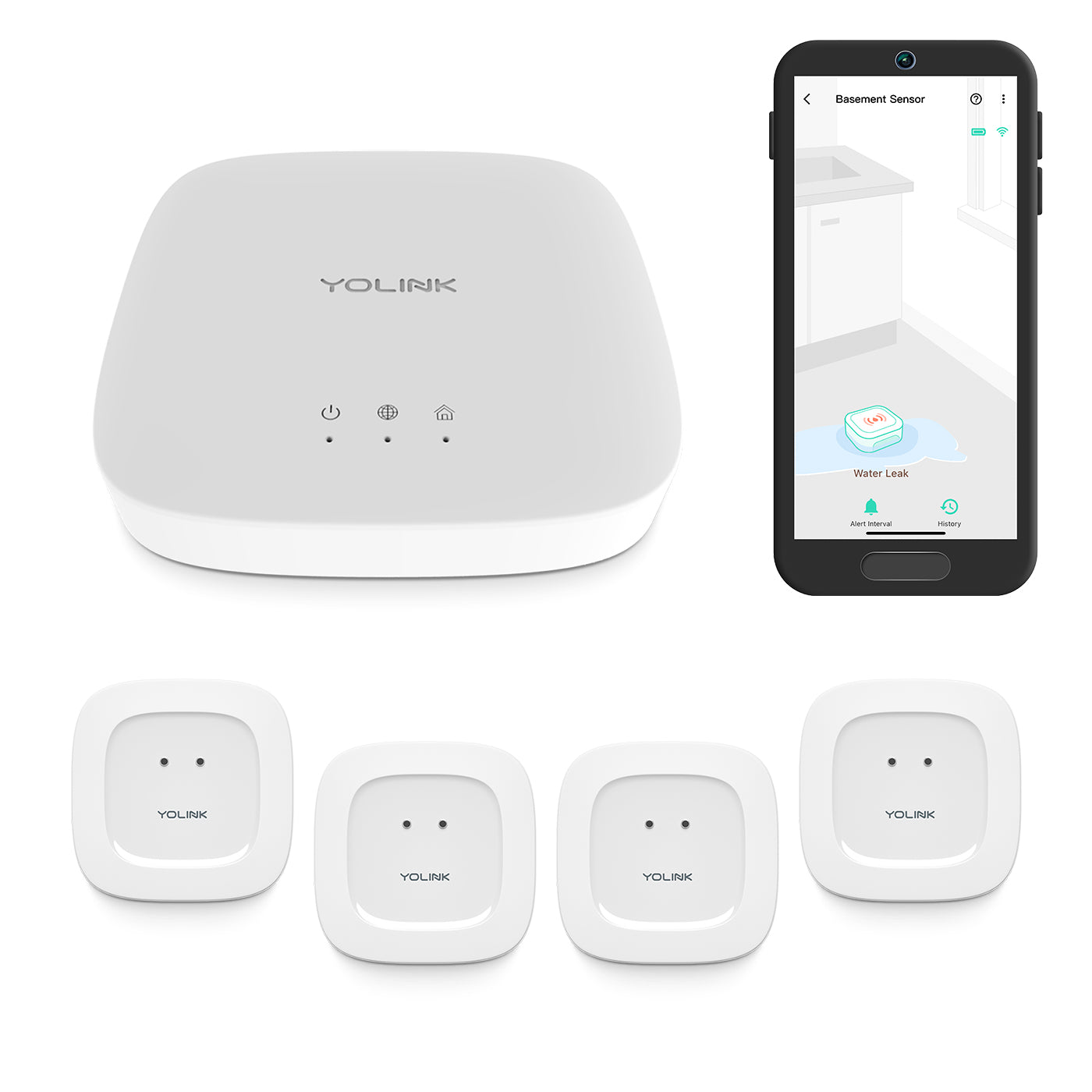 YoLink Water Leak Sensor